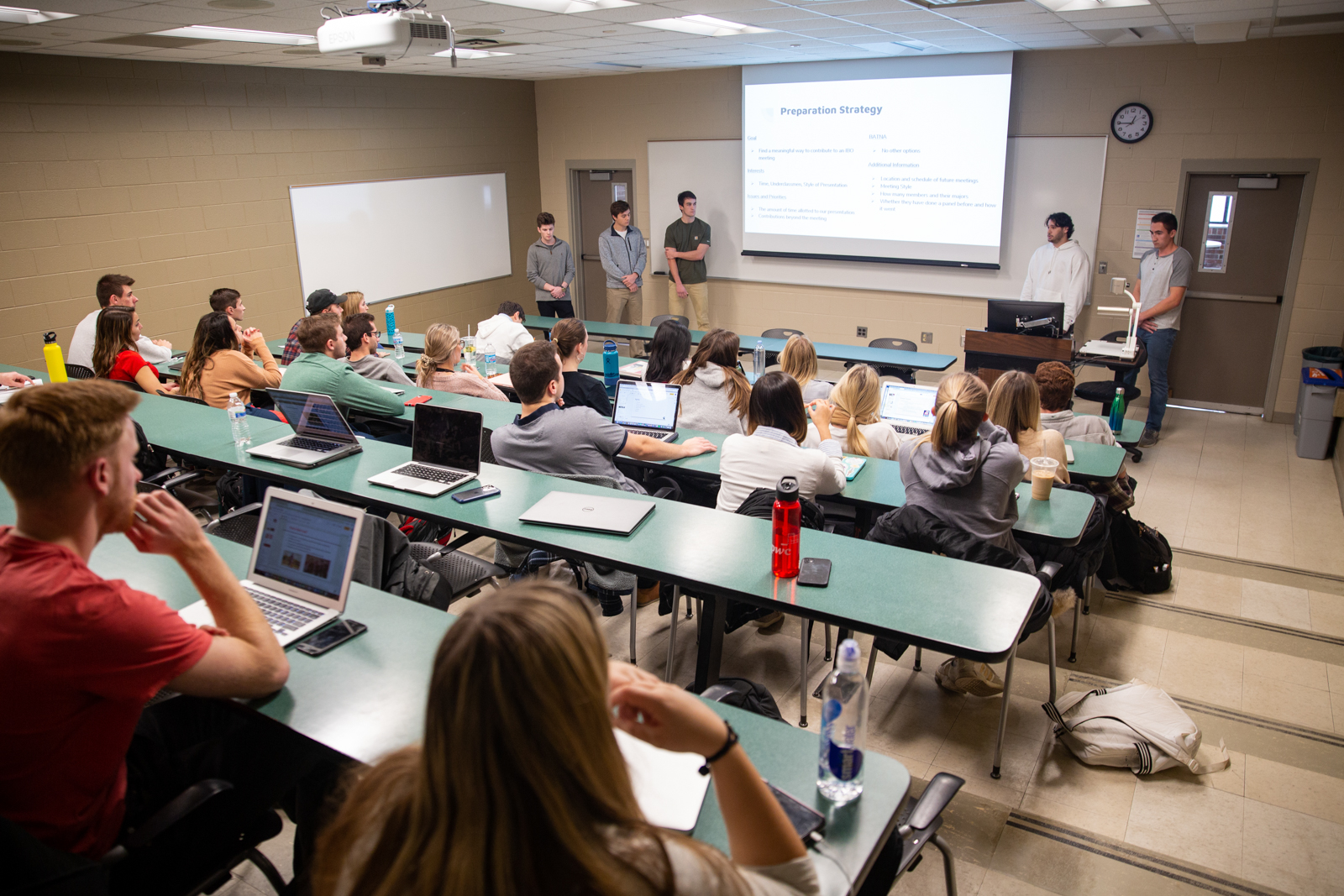 Broad management students put course material to work locally - MSU ...